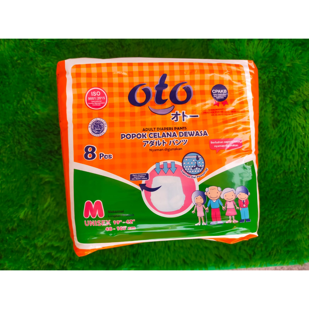 Jual Oto Popok Celana Dewasa M8, L8 | Shopee Indonesia