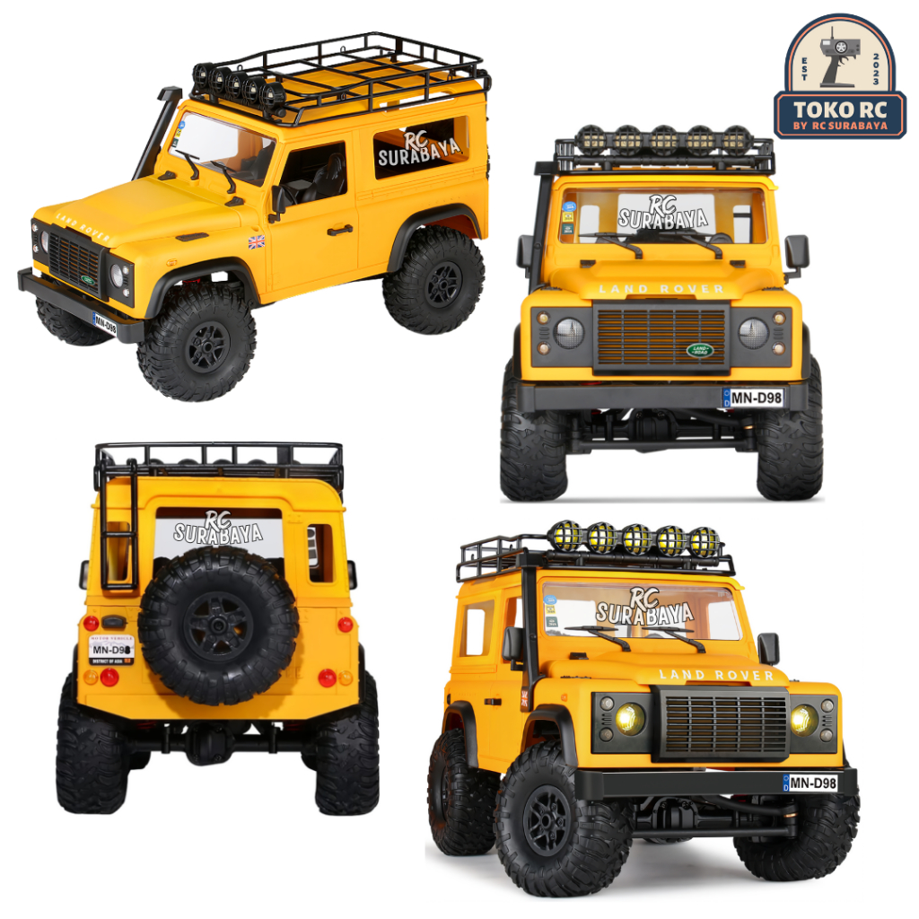 Jual RC LAND ROVER DEFENDER CAMEL TROPHY RTR 1/12 4WD | TOKO RC ...