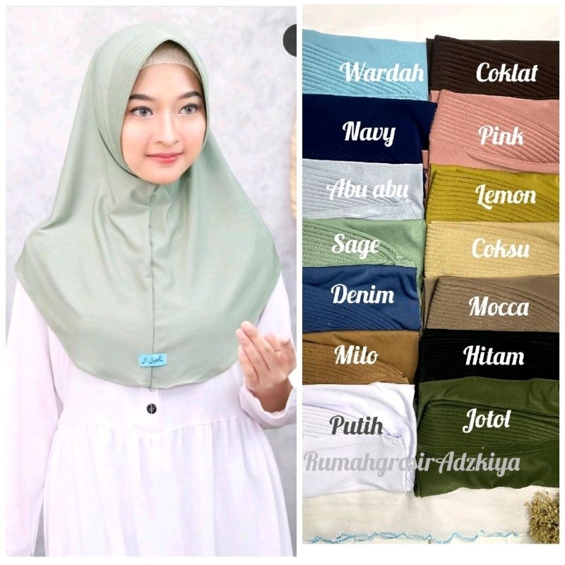 Jual HIJAB SPORT LUNA AL SYAMIL HIJAB || HIJAB JERSEY SPORT || HIJAB ...