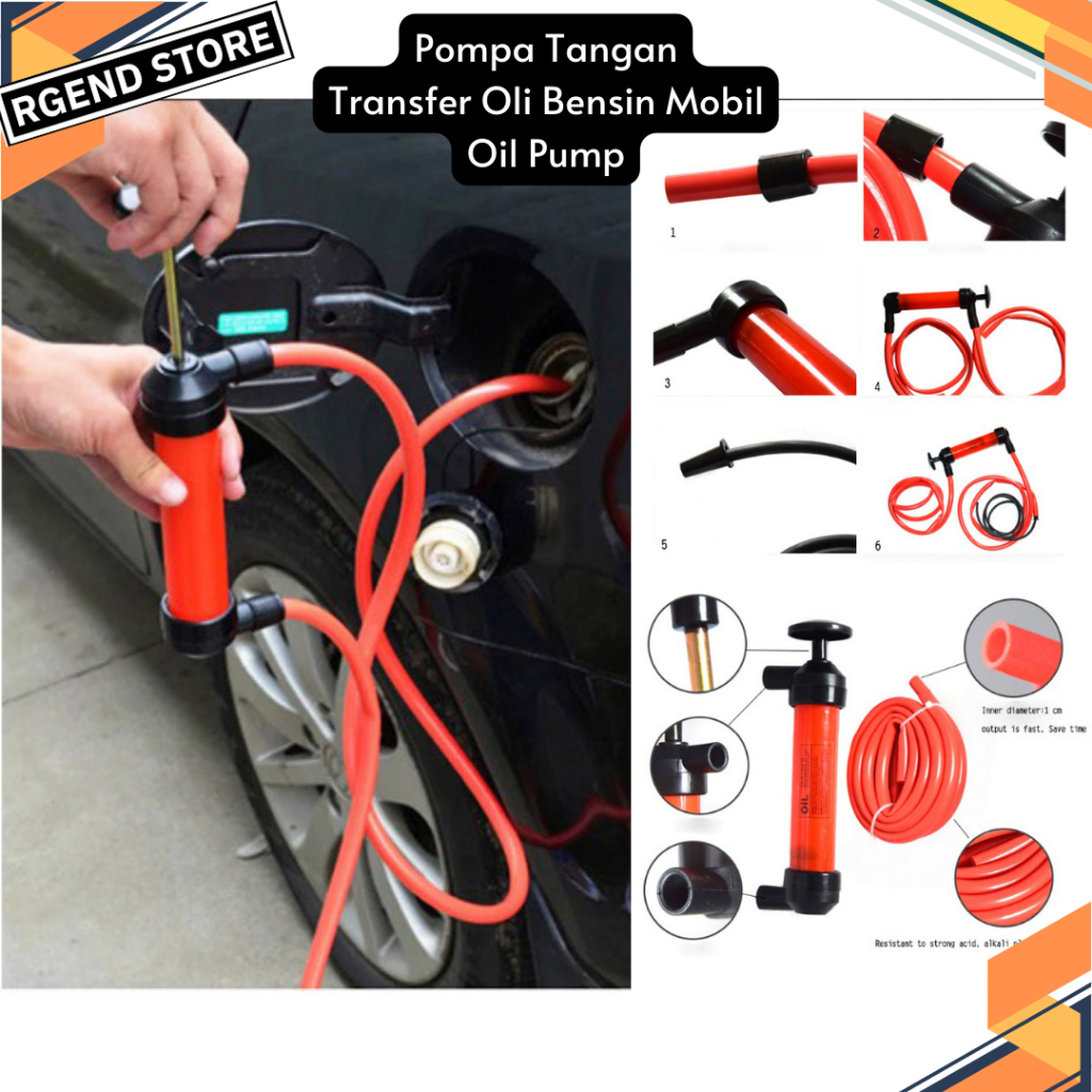 Jual Alat Pompa Tangan Bensin Air Manual Serbaguna Sedot Bensin ...