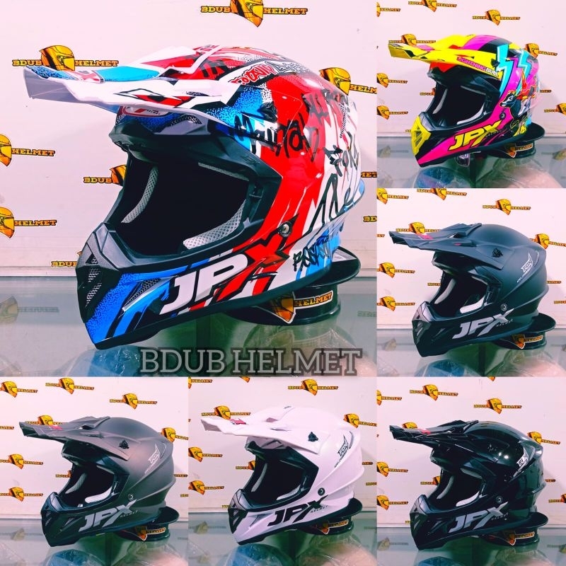 Jual HELM JPX CROSS MOTIF SERIESS 100% ORIGINAL | Shopee Indonesia