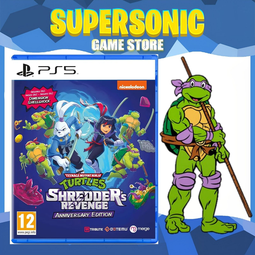 Jual PS5 Teenage Mutant Ninja Turtles Shredder's Revenge Anniversary ...