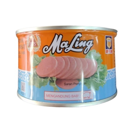 Jual TTS Maling Pork Luncheon Meat / Ham Daging Babi Malin 170gr -NON ...