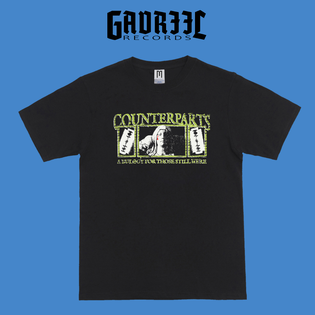 Jual Kaos Band COUNTERPARTS Mary Tshirt Band Merchandise Hardcore ...