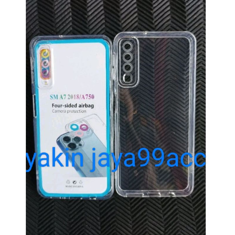 Jual SLIKON SOFT CASE SPACE TPU ORIGINAL TYPE HP SAMSUNG A7 2018+SILIKON CLEAR CASING BENING ...