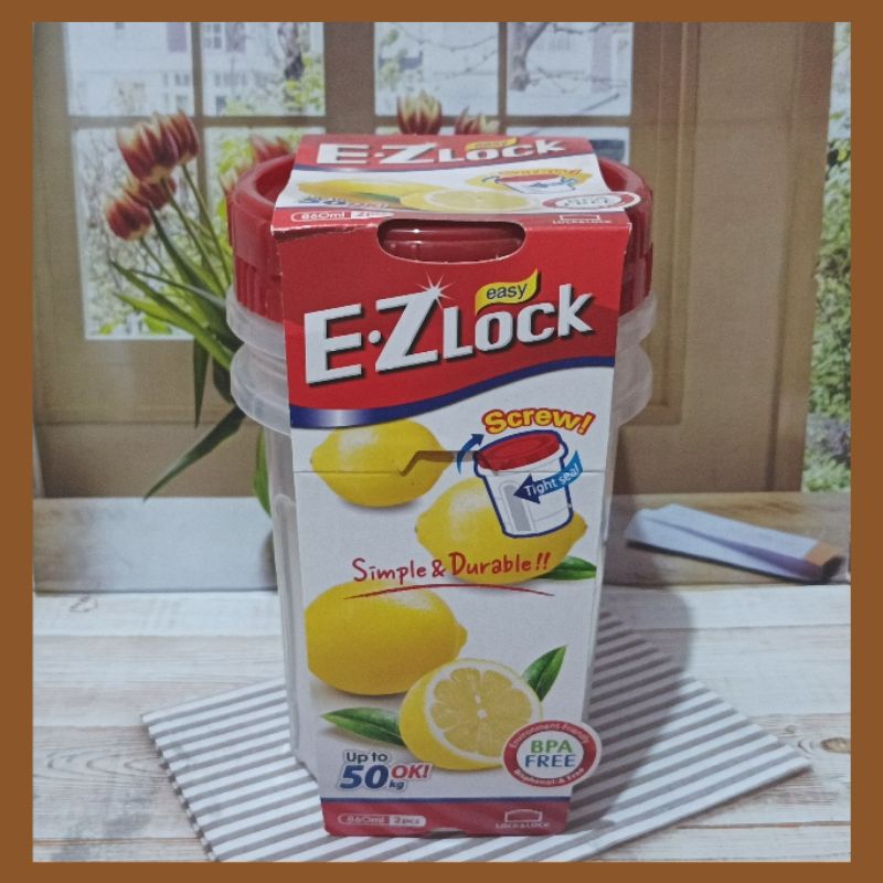 Jual Lock & Lock EZ Lock 860ml 2 Pcs | Shopee Indonesia