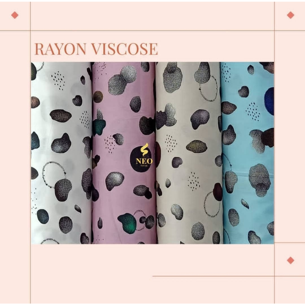 Jual KAIN RAYON VISCOSE MOTIF 58" D#0810420 (Harga Per 1 Seri) | Shopee ...