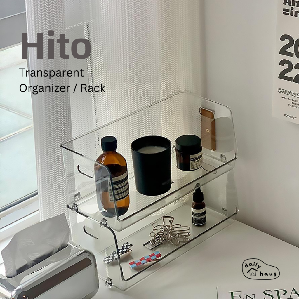 Jual HITO Organizer Rak Penyimpanan Akrilik Kotak Skincare Storage ...