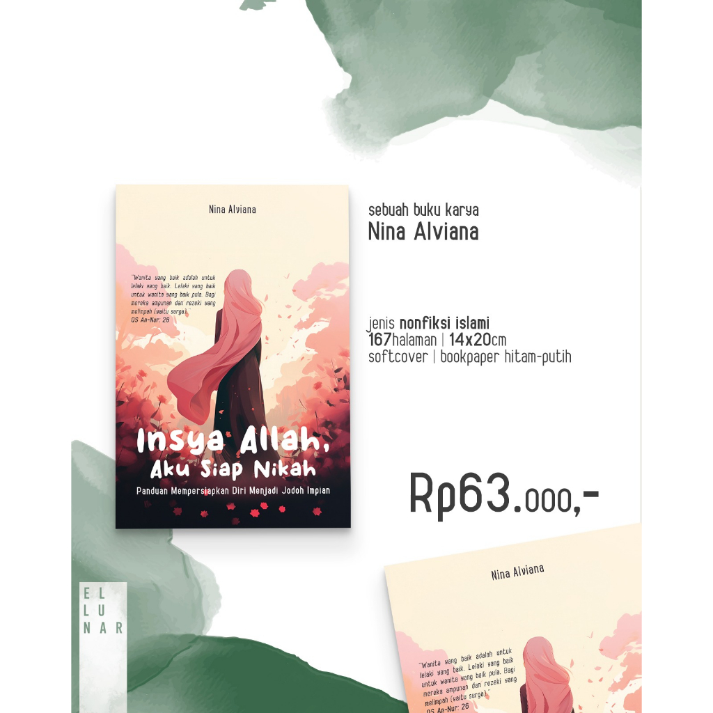 Jual Buku "Insya Allah, Aku Siap Nikah" Ellunar | Shopee Indonesia