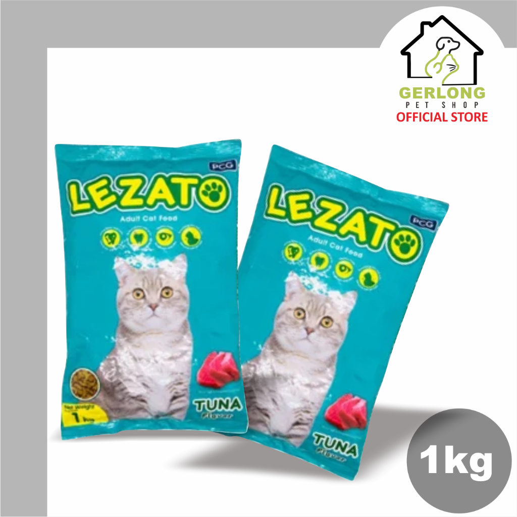 Jual Lezato Makanan kucing Rasa Tuna Kemasan 1kg | Shopee Indonesia