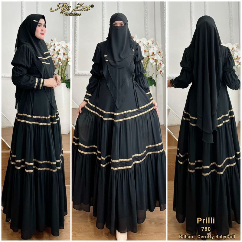 Jual GAMIS PRILI BY AJE ZAS COLLECTION | Shopee Indonesia