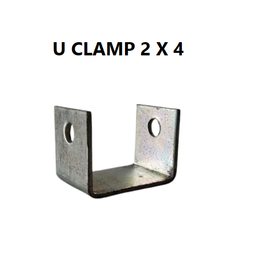 Jual U Clamp Hollow 2X4 / Gantungan Rangka / Hanger Clip Hollow / Uclamp | Shopee Indonesia
