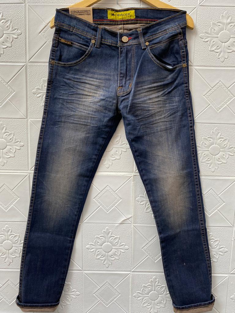 Jual MC WISCER Celana Panjang Pria Jeans Model Skinny Bahan Denim Melar ...