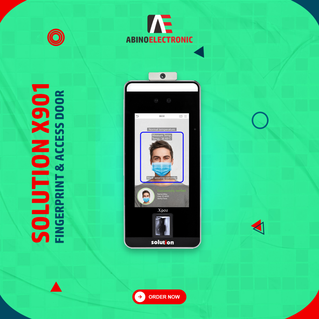 Jual Fingerprint Solution X901 Mesin Absensi Sidik Jari Kantor Bank ...