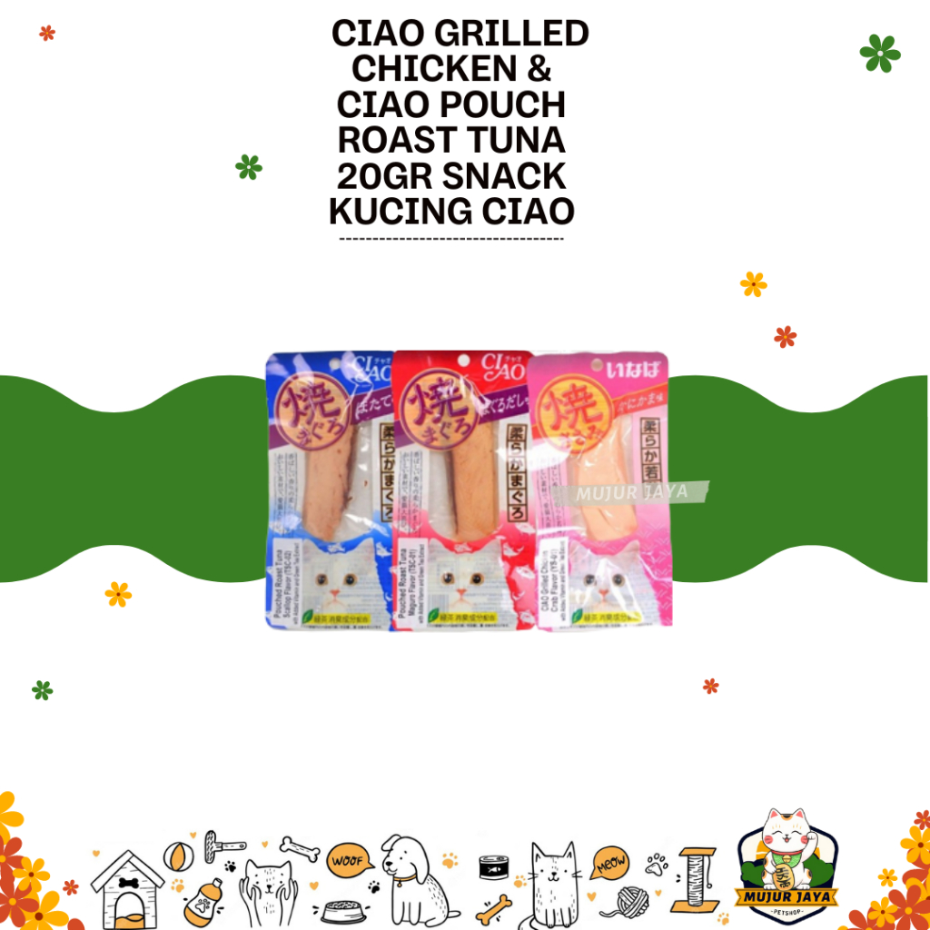 Jual CIAO Cat Treats Filled Roasted Tuna All Variant / Snack Kucing ...