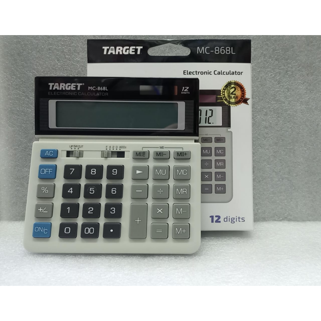Jual Kalkulator 12 Digits - Target MC-868 L | Shopee Indonesia