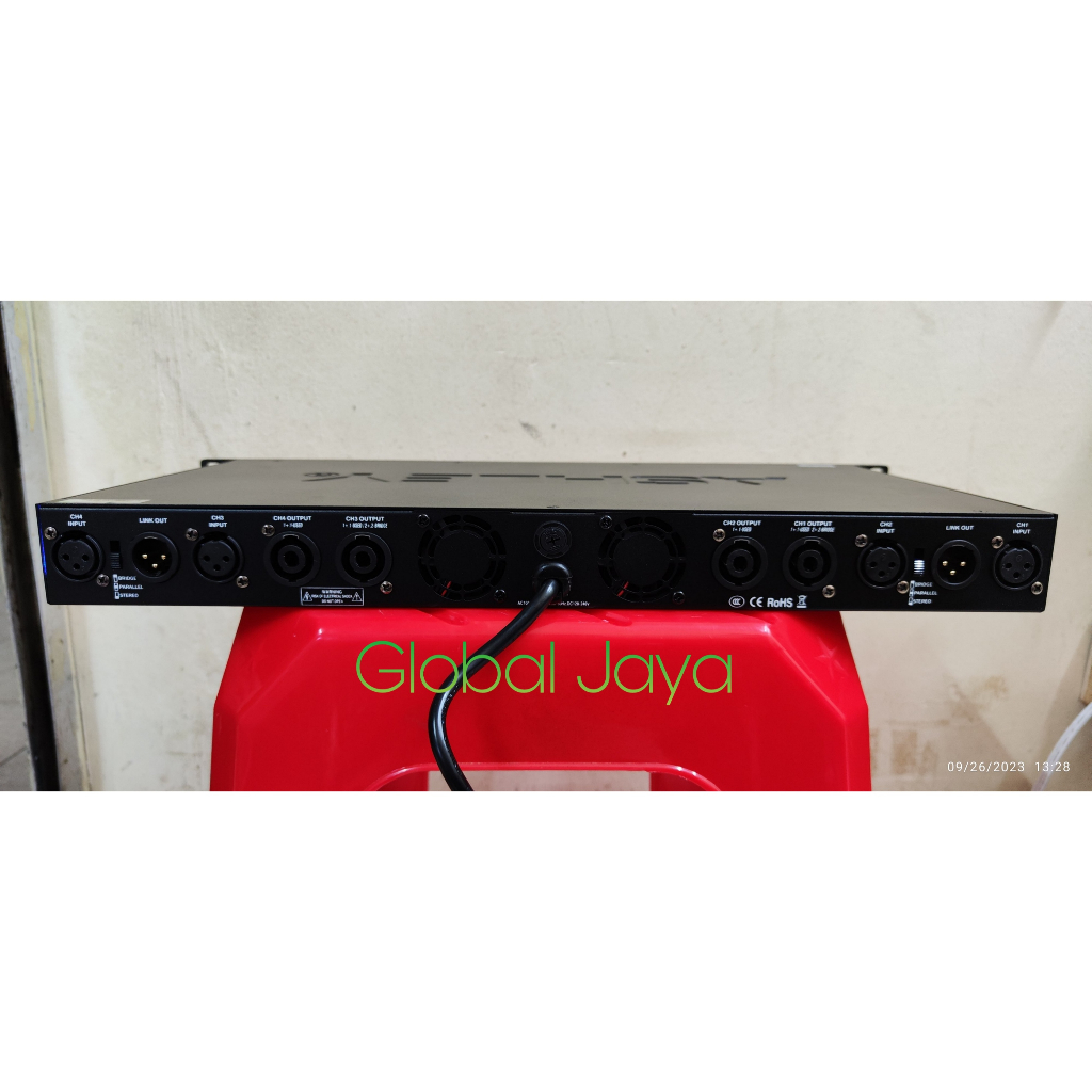 Jual Power amplifier ashley sr41 sr 41 class D original | Shopee Indonesia