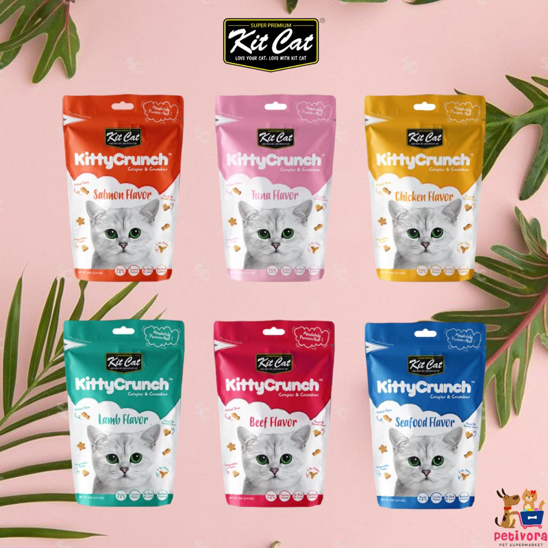 Jual Kit Cat Kitty Crunch 60Gram - Dry Snack Cemilan Jajanan Kering ...
