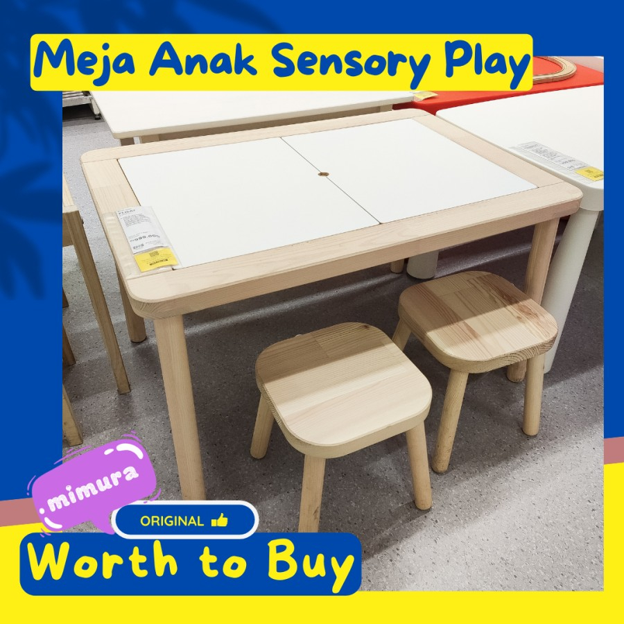 Jual Meja Sensory Play Meja Belajar Anak Meja Anak 83x58 IKE4 | Shopee ...