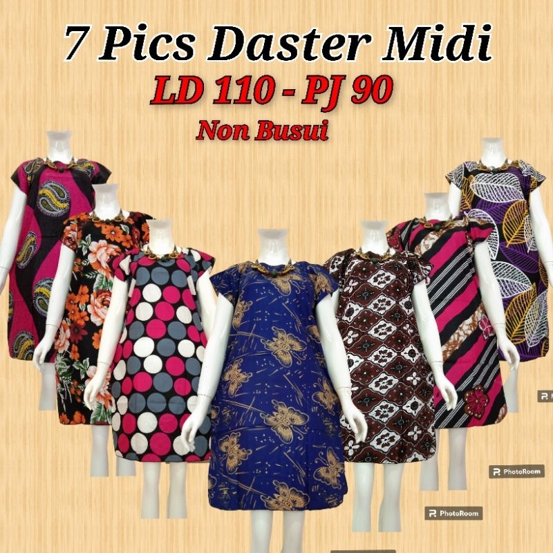 Jual Grosir Daster Midi LD 110 isi 7 pics Kekinian Termurah | Shopee ...