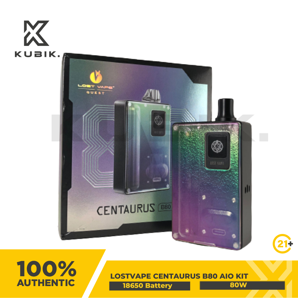 Jual Centaurus B80 AIO Kit With RBA Authentic by Lostvape | Shopee ...