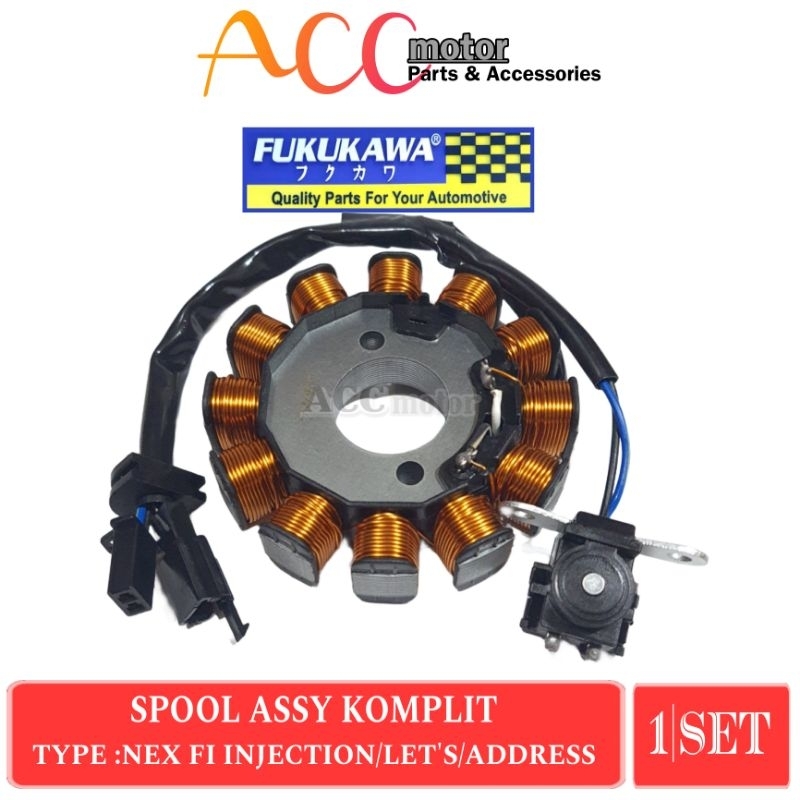 Jual SPOOL SPULL STATOR ASSY SUZUKI MATIC NEX FI INJEKSI/LET'S/ADDRESS ...