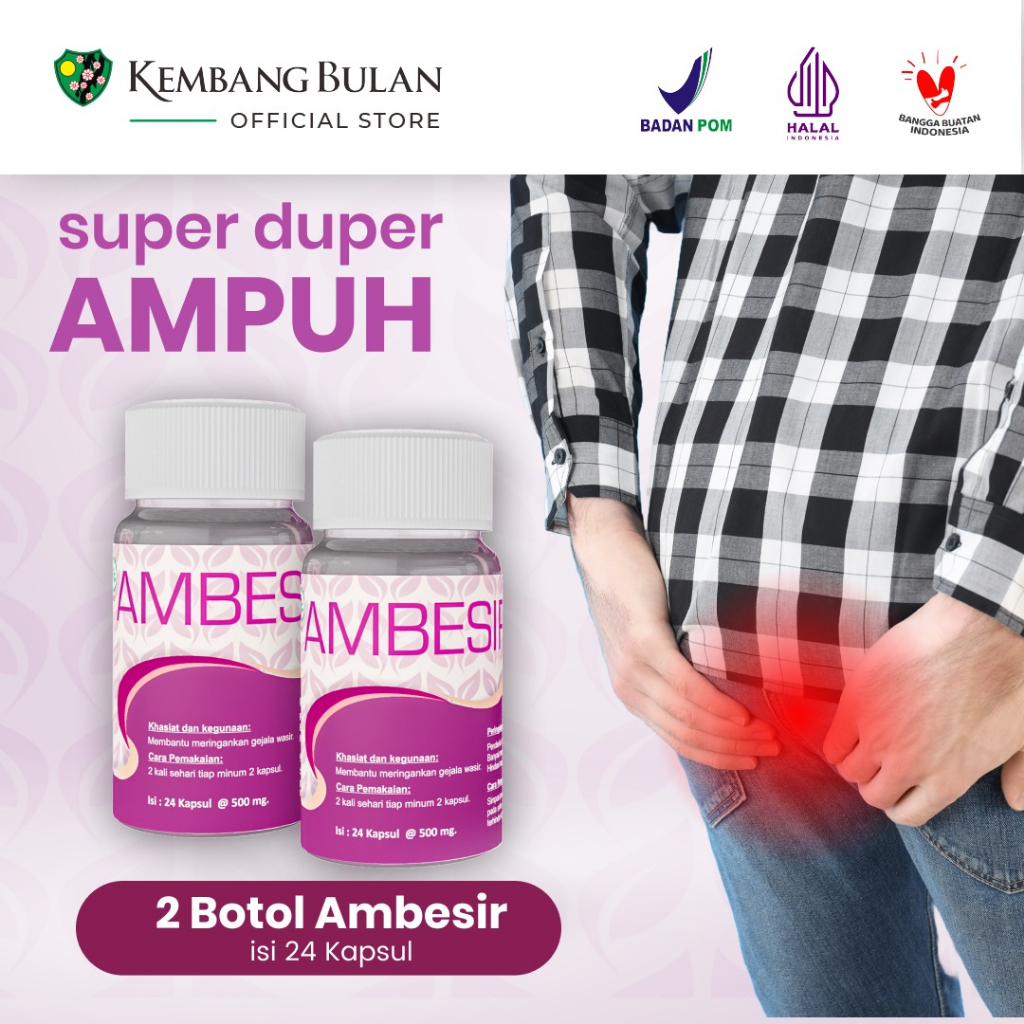 Jual PROMO BUNDLING 2 Botol Ambesir Isi 24 Kapsul FREE 1 BOTOL EXP 2025 ...