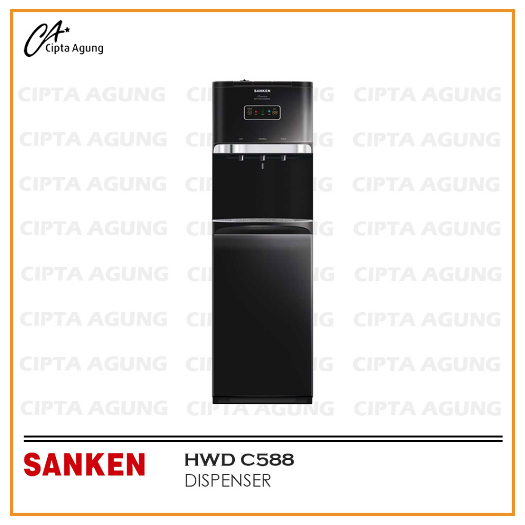 Jual SANKEN HWD-C588 DISPENSER BOTTOM LOADING LED DISPLAY XATRIA PRO ...