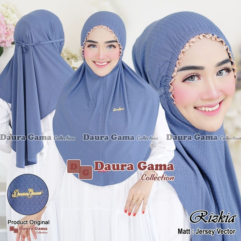 Jual JILBAB INSTAN SIMPLE RIZKIA ORI DAURAGAMA | Shopee Indonesia