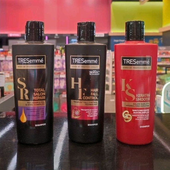 Jual Tresemmme Shampoo Hair Fall Control Keratin Smooth Total Salon