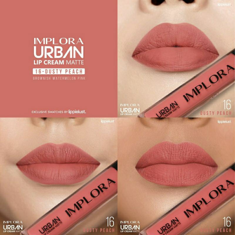 Jual IMPLORA Urban Lip Cream Matte Original BPOM - Lipcream Tangerang ...