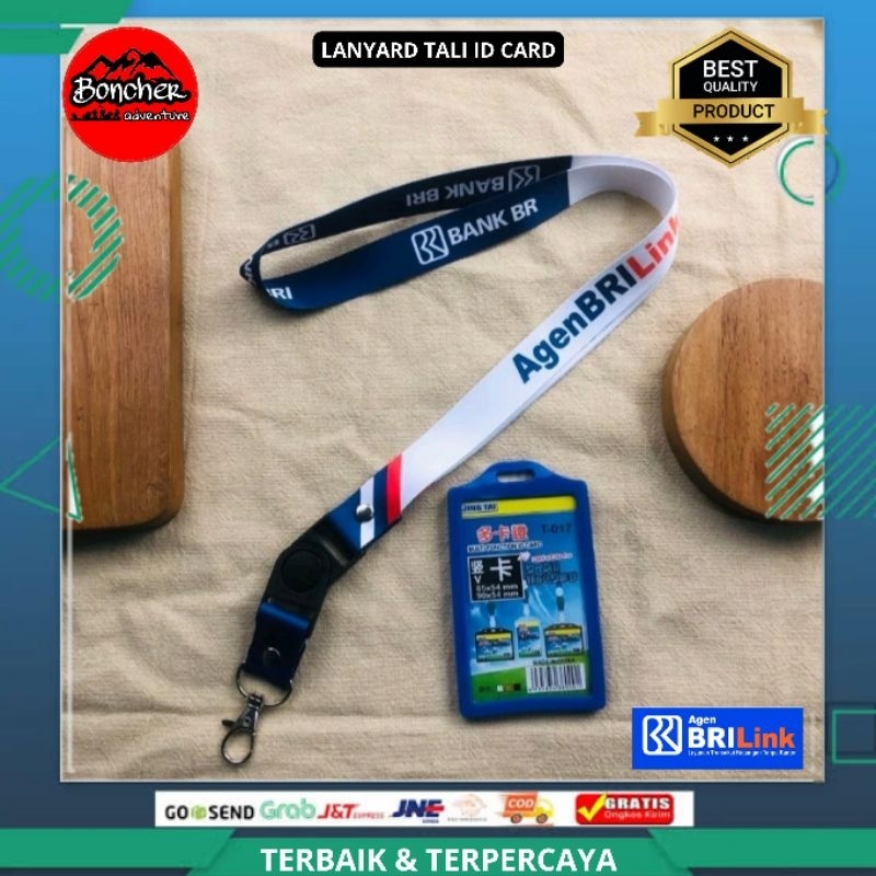 Jual agen brilink bank bri Lanyard Tali Gantungan Printing 2 Sisi ...