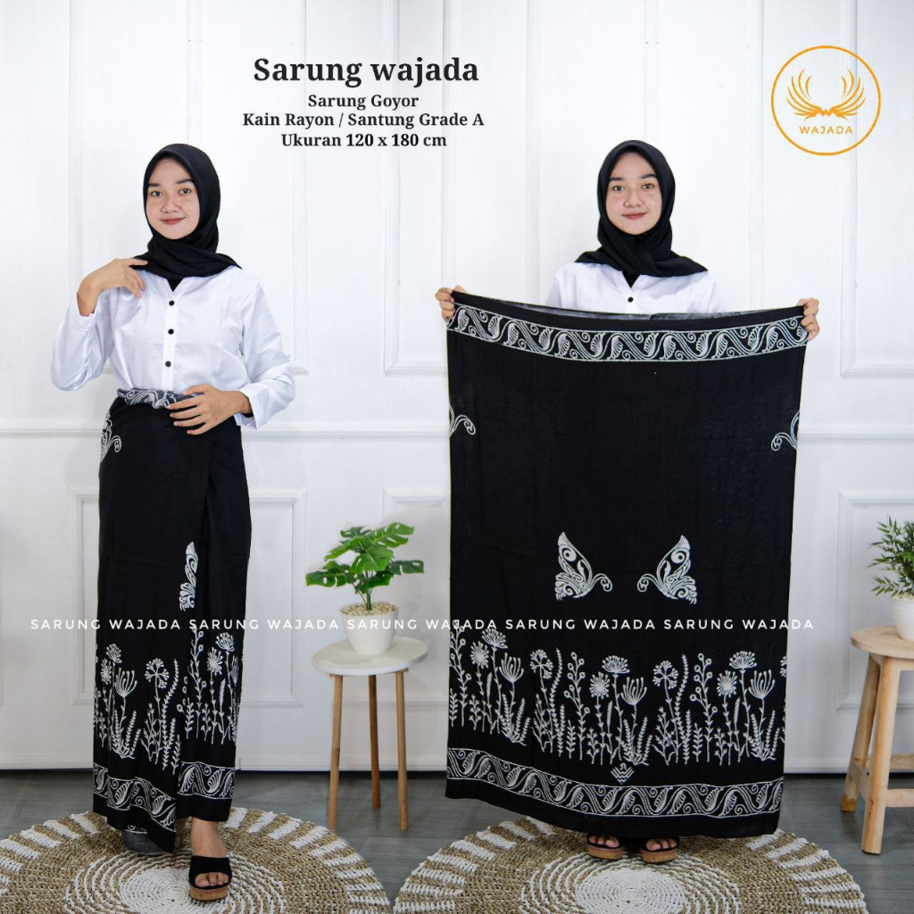 Jual SARUNG SANTRIWATI MOTIF BATIK TERBARU MERK WAJADA TERLARIS 2022 ...