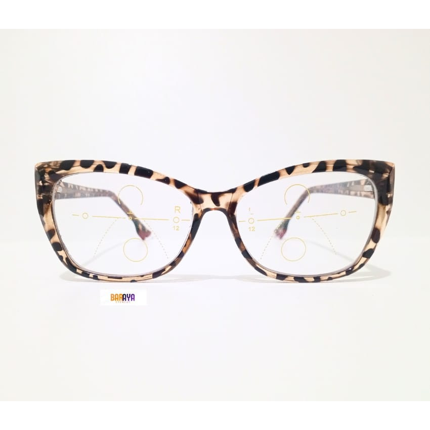 Jual Kacamata progressive lensa jauh dekat frame (Cat Eye) progresif ...