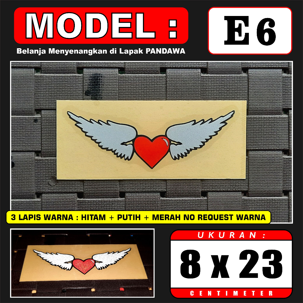 Jual Stiker Cutting Reflektive : " DEWA 19 " Ukuran SEDANG | Shopee ...