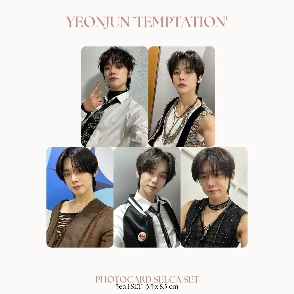 Jual PHOTOCARD TXT SELCA TO DO TEMPTATION (ISI 5 PCS + LAMINASI 2 SISI ...