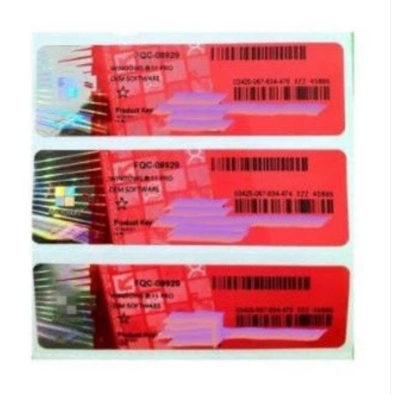 Jual Sticker Coa Windows 11 Pro 64bit Oem | Shopee Indonesia