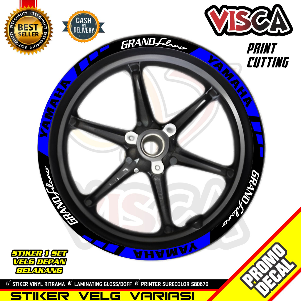 Jual Stiker Velg List Velg Motor Stiker Velg Grand Filano Ring 12 Grand ...