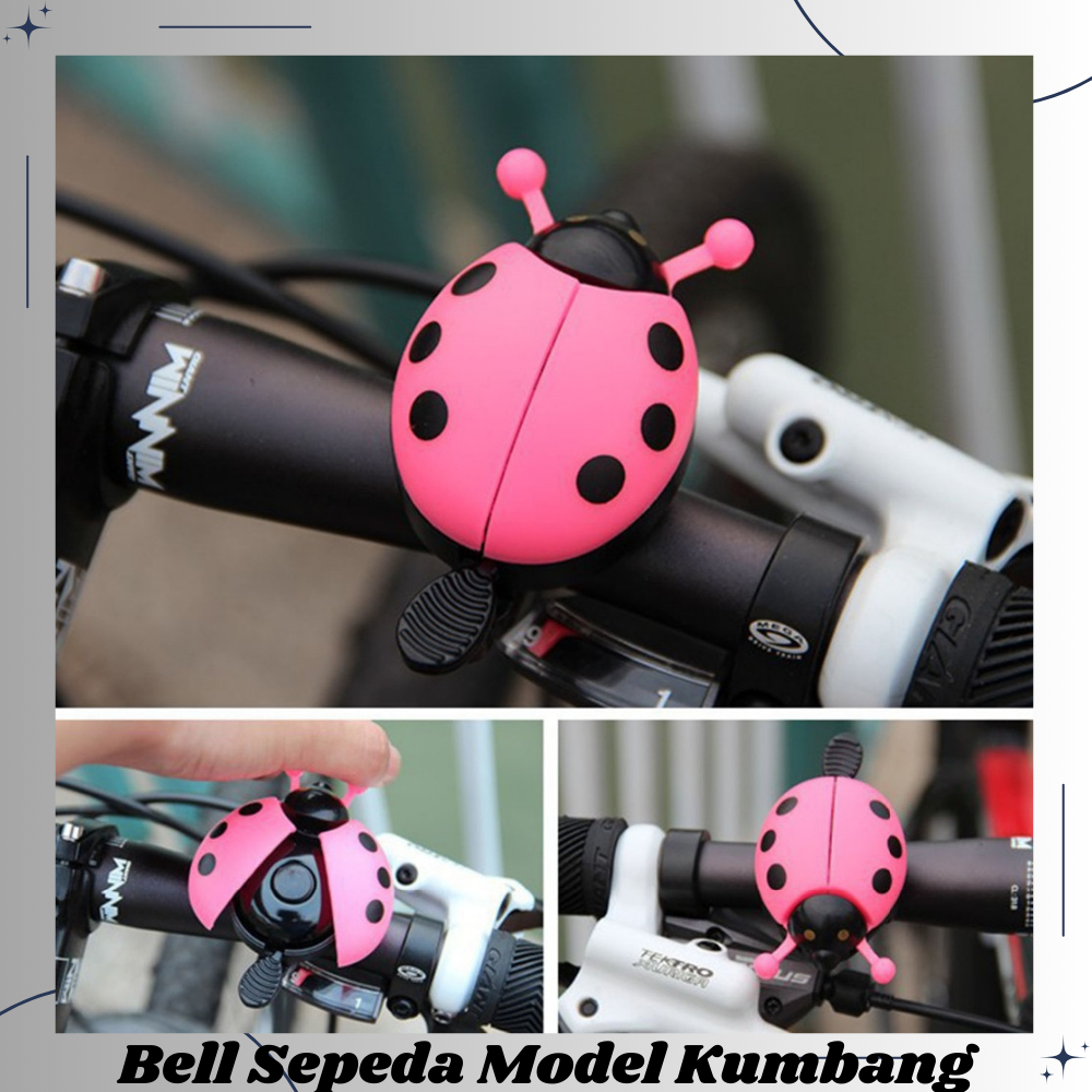 Jual Bell Sepeda Model Kumbang - Bell Sepeda Handlebar Safety Cycling ...