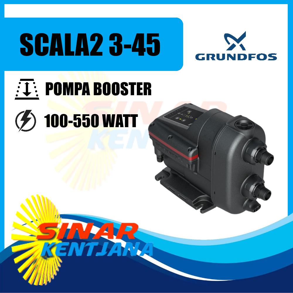 Jual Pompa Booster Inverter Grundfos Scala 2 3-45 | Shopee Indonesia