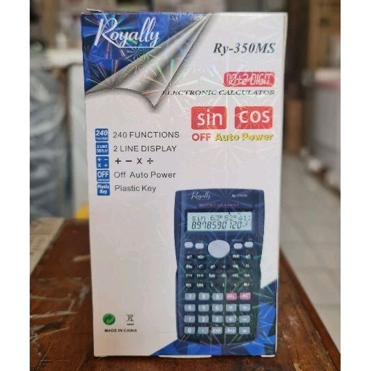 Jual Kalkulator Ilmiah / Scientific Calculator Sekolah Kuliah Sin Cos ...