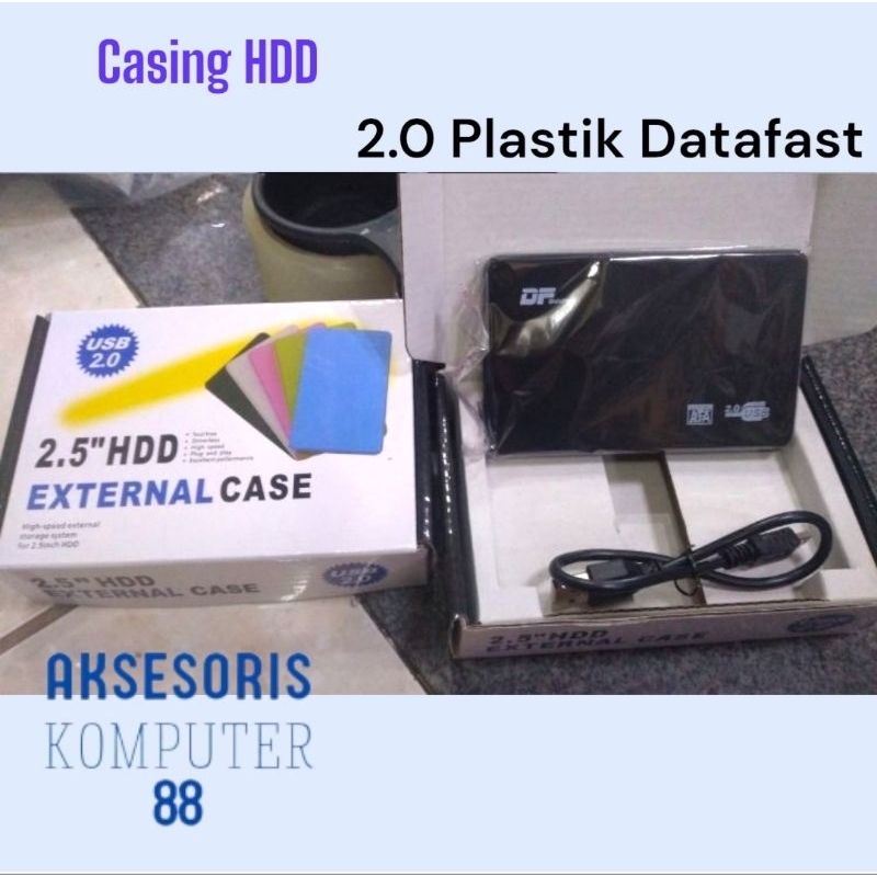 Jual HDD CASE CASING HARDISK EXTERNAL 2.0 / CASING HARDISK SATA 2.5 INCH SATA USB 2.0 DATAFAST ...