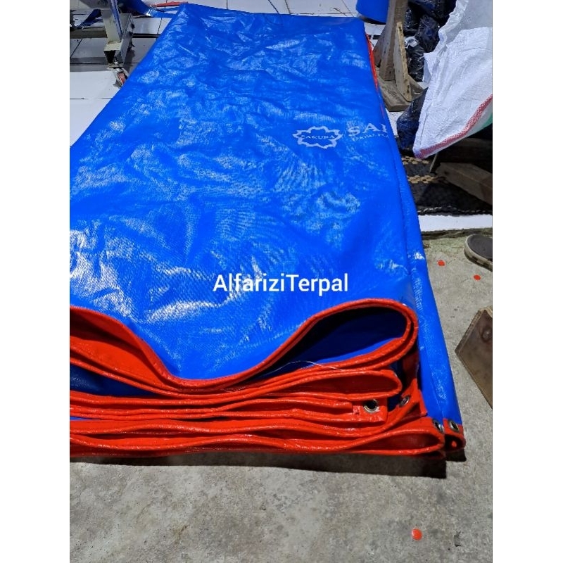 Jual TERPAL TENDA PLASTIK 4 meter x 6 meter | Shopee Indonesia