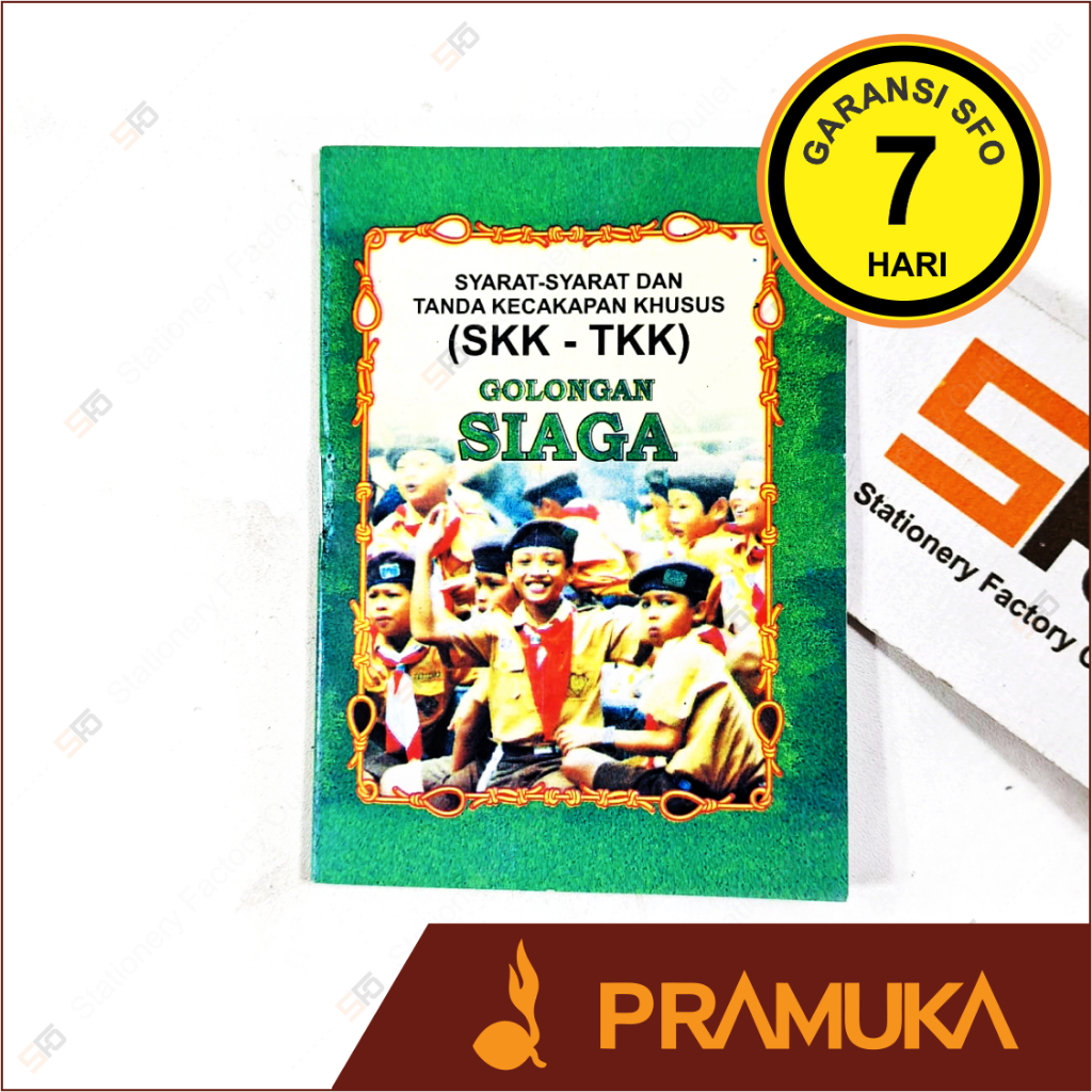 Jual Buku Syarat Syarat dan Tanda Kecakapan Khusus Pramuka - SKK TKK Siaga Penggalang Penegak ...