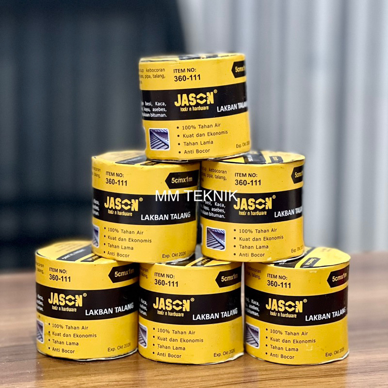 Jual Lakban Talang Jason Lem Seng Anti Bocor Tahan Air | Shopee Indonesia