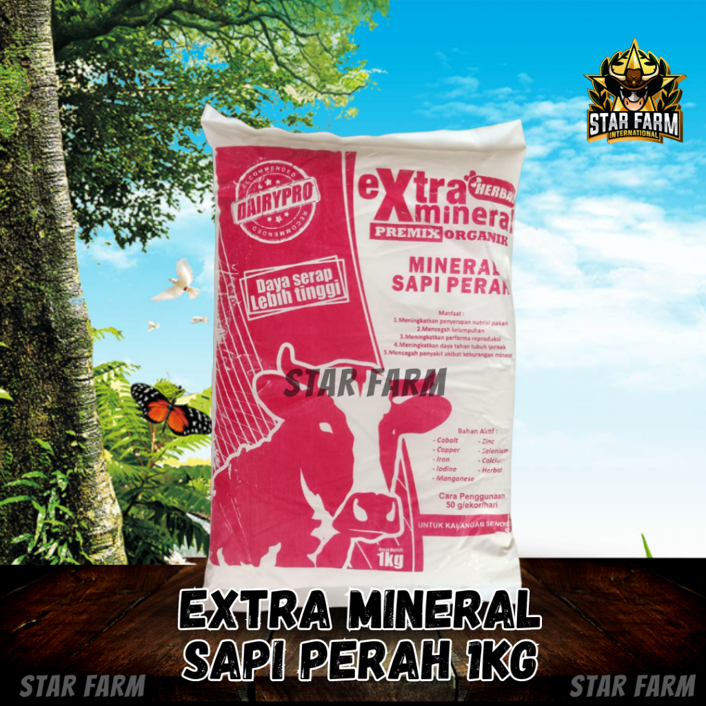 Jual Extra Mineral Sapi Perah Premix - Star farm | Shopee Indonesia