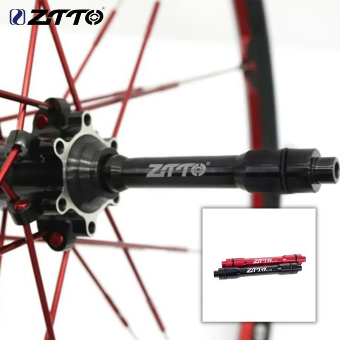 Jual ZTTO Adaptor Hub Depan Sepeda TA 15mm to 9mm Poros Axle QR as ...