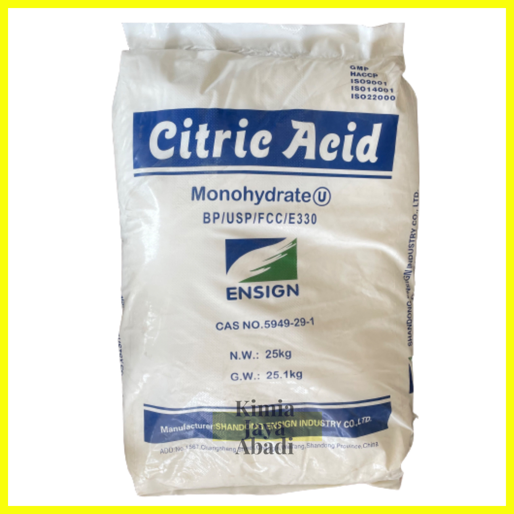 Jual Citric Acid / Citrun / Sitrun 25 KG | Shopee Indonesia