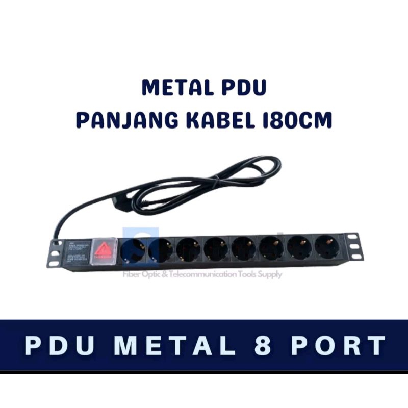 Jual PDU Power Distributing Unit 8 Socket 16A Server Rack | Shopee Indonesia