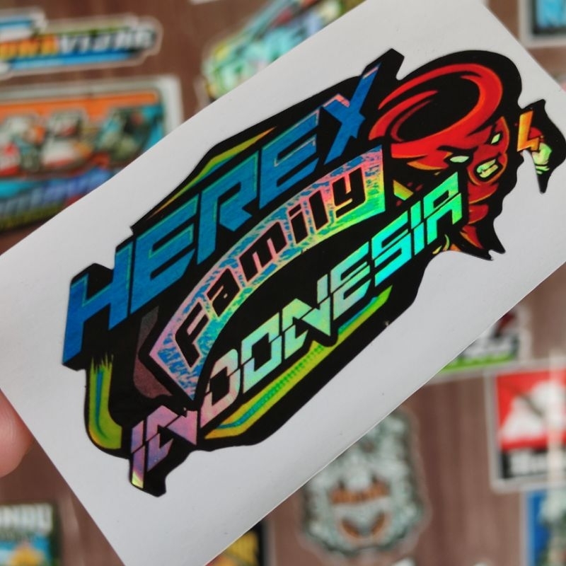 Jual Stiker HEREX FAMILY INDONESIA HOLOGRAM | Shopee Indonesia